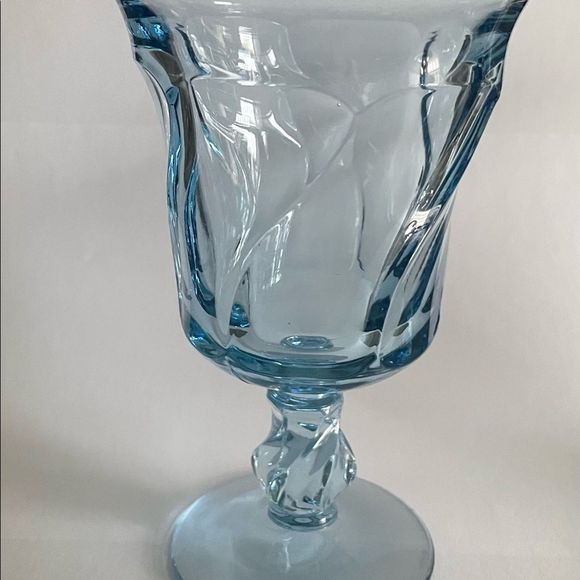 Dining | Blue Drinking Glasses Set Of 4 | Poshmark